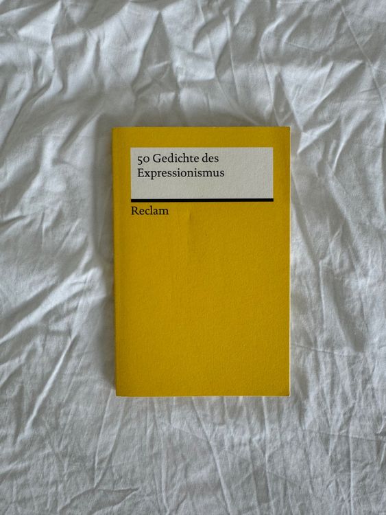 50 Gedichte des Expressionismus Reclam (Neu (gemäss Beschreibung)) in Rütihof für CHF 2 – mit ...
