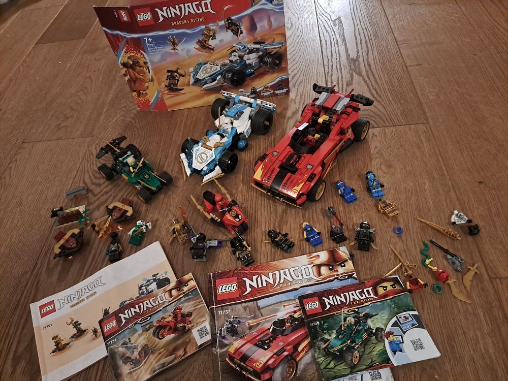 Lego Ninjago assorted vehicles and minifigures | Kaufen auf Ricardo