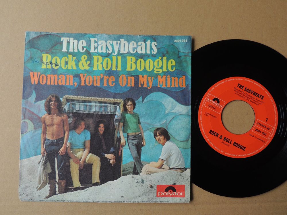 THE EASYBEATS rock and roll boogie - woman, you're on my | Kaufen auf ...