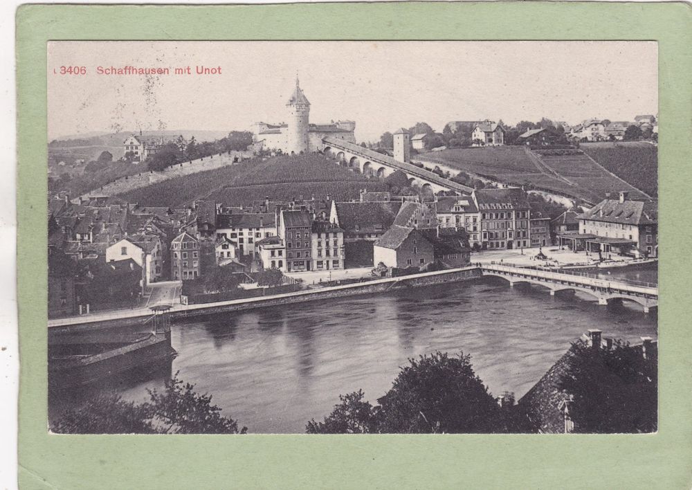 Schaffhausen mit Unot 1912 | Kaufen auf Ricardo