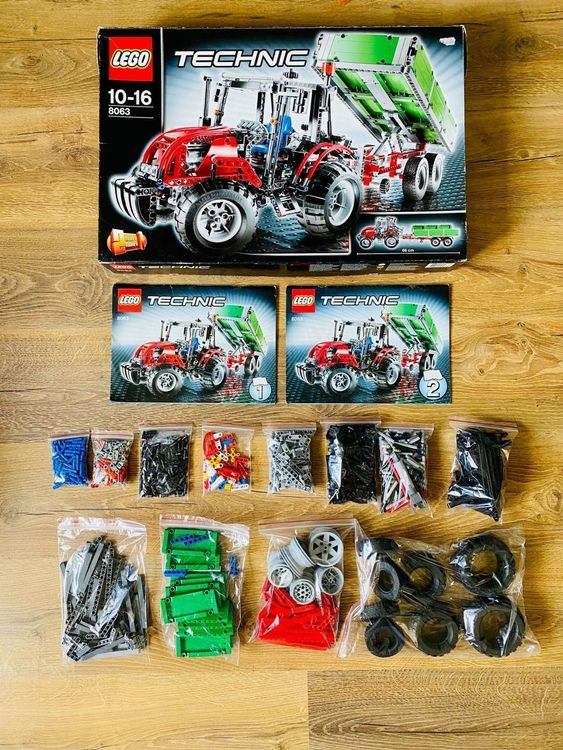Lego Technic 8063 Traktor mit Anhänger | Kaufen auf Ricardo