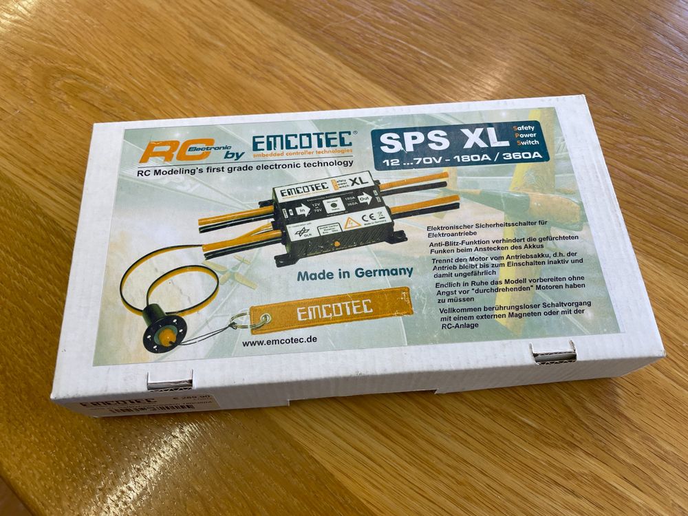 Neu: Emotec SPS XL SafetyPowerSwitch 70V 180/360A (Neu und ...