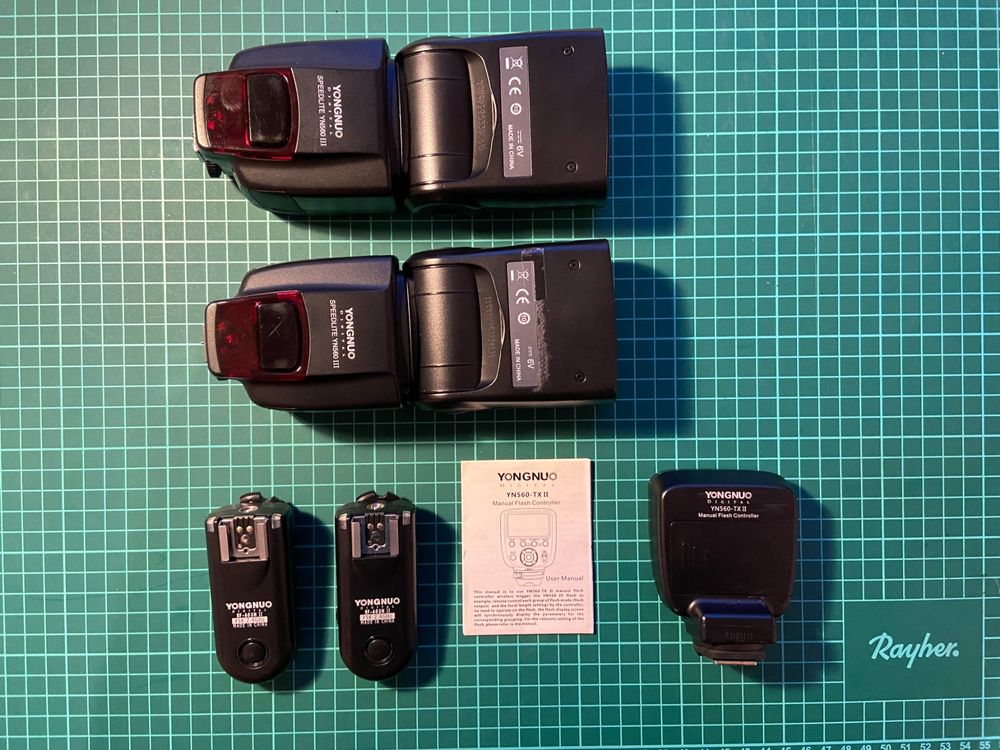 Yongnuo YN560 III Speedlite Flash Set with Triggers | Kaufen auf Ricardo