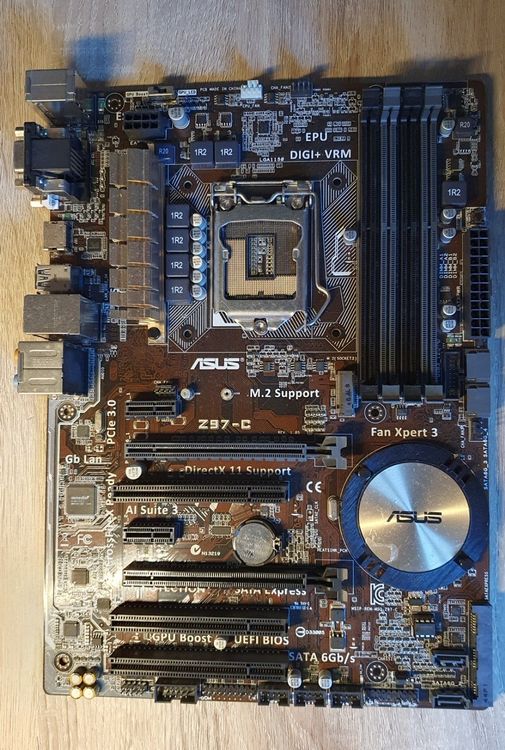 ASUS motherboard Z97-C | Kaufen auf Ricardo