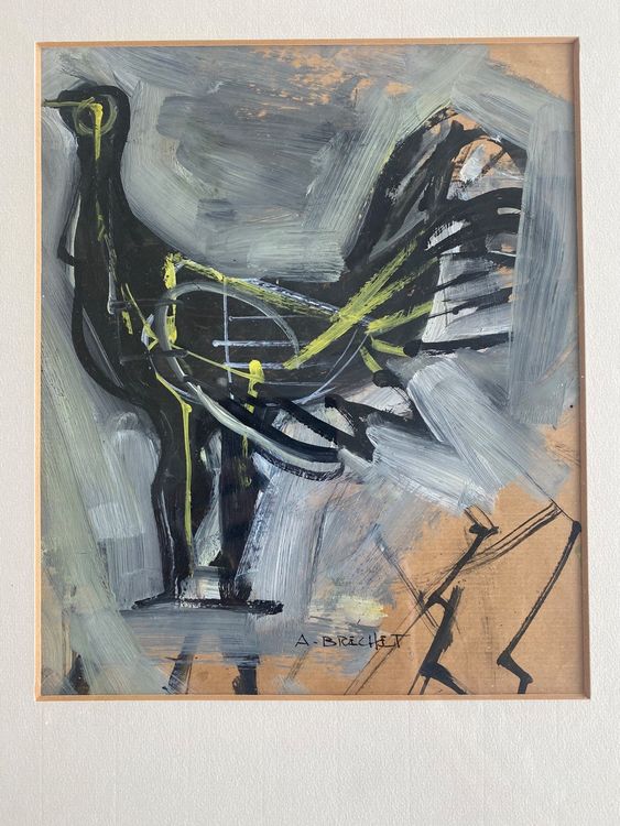 André Brechet 1921-1993 Original Bild | Kaufen auf Ricardo