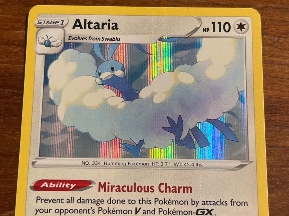 Altaria Holo 49 Pokemon Karte Card Champion's Path (Gebraucht) in ...