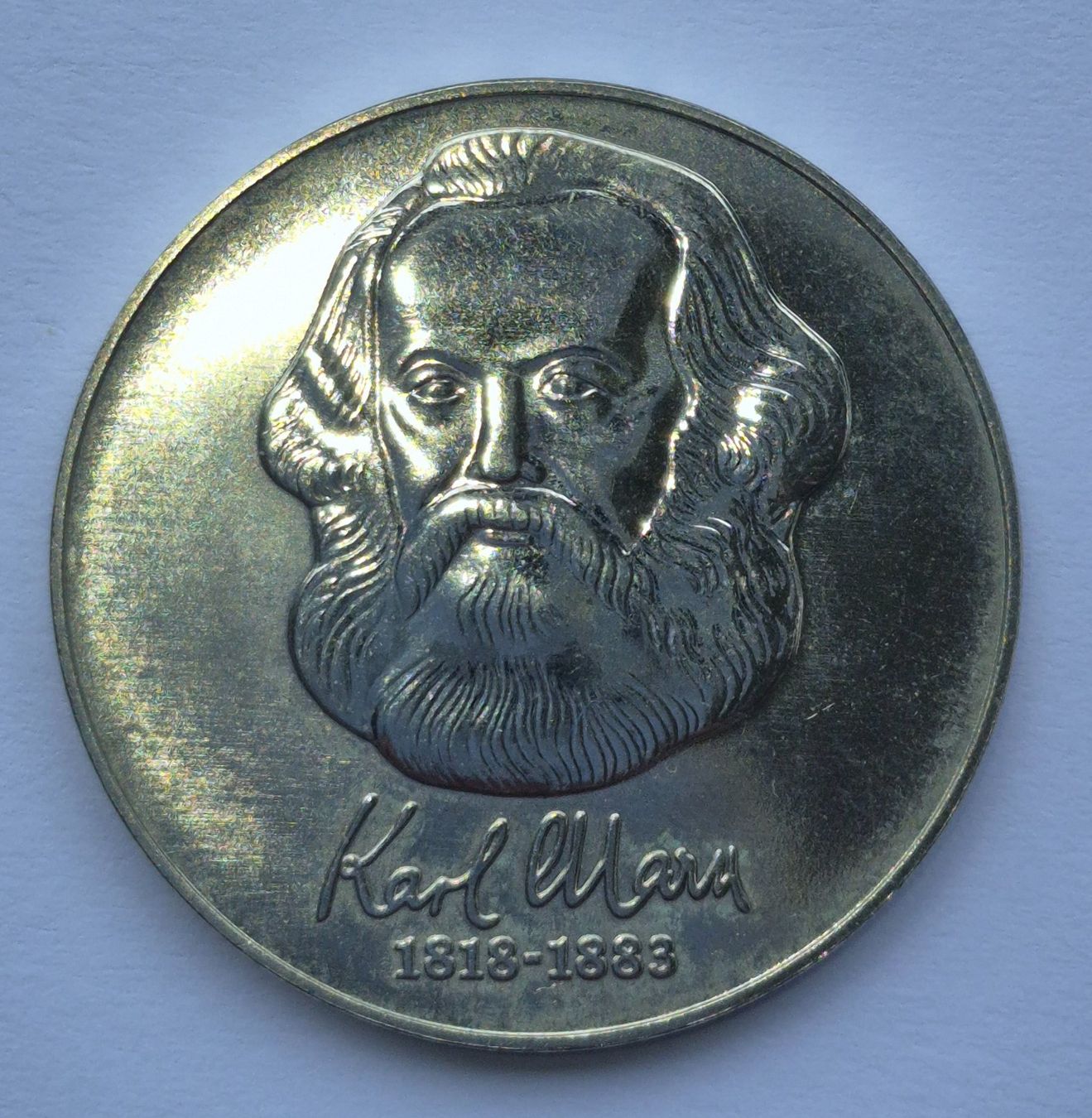 20 Mark A 1983 DDR - Deutschland - K. Marx (Gebraucht) in Schlieren für ...