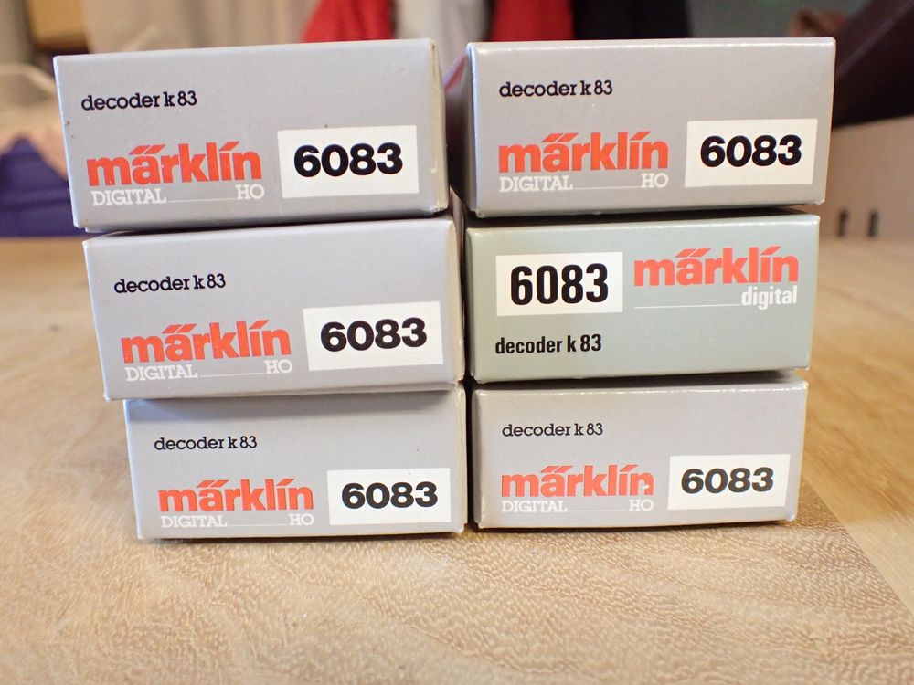 6x Märklin 6083 Empfängermodule | Kaufen auf Ricardo