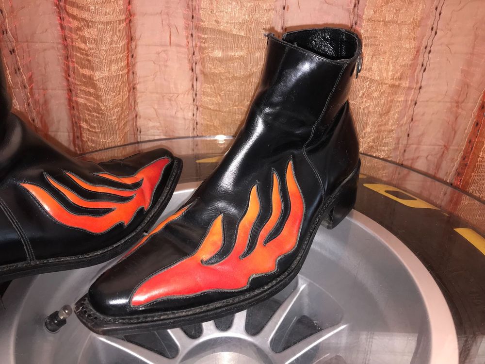 Cowboy Stiefel von Buffalo mit Flammen (Gebraucht) in Wohlen AG für CHF ...