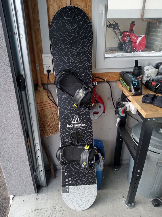 Snowboard Beach Mountain Matrix 163 Wide NEU mit Bindung | Kaufen auf ...