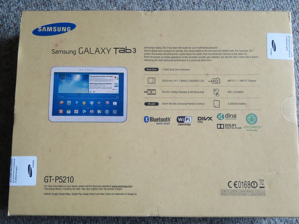 Samsung Galaxy Tab 3 GT-P5210 écran 10.1" (Gebraucht) in Eysins für CHF ...