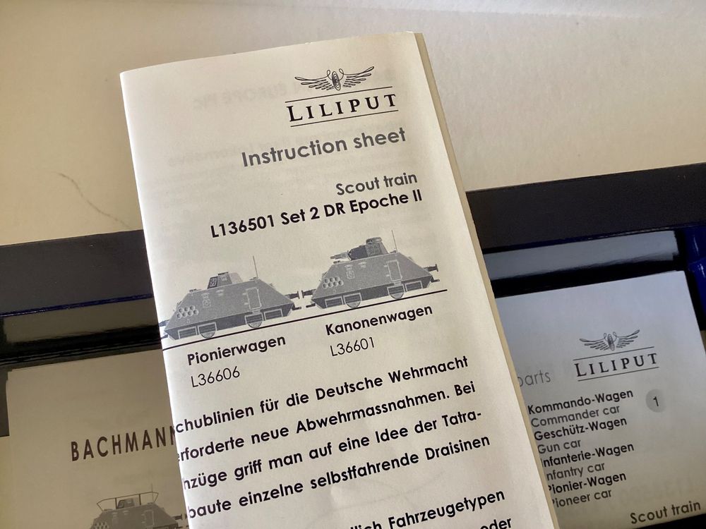 Liliput 136501, Panzerspähzug - Set 2. Epoche II | Kaufen auf Ricardo