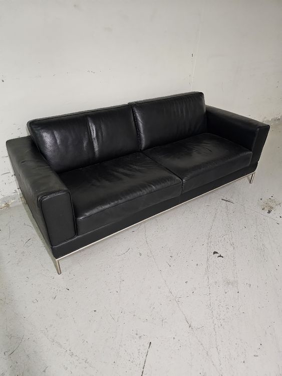 Ledersofa Ikea schwarz Arild top Zustand **ABHOLUNG ZÜRICH** | Kaufen auf Ricardo