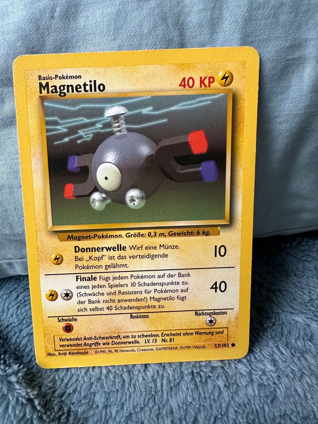 Magnetilo 53/102 Pokemon Karte Base Set 1999 (Gebraucht) in ...