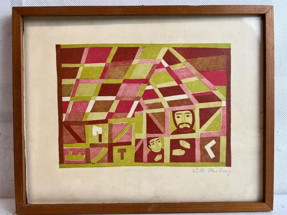 interessant Litho handsigniert. (Gebraucht) in Neuhausen am Rheinfall für CHF 10 – mit Lieferung ...