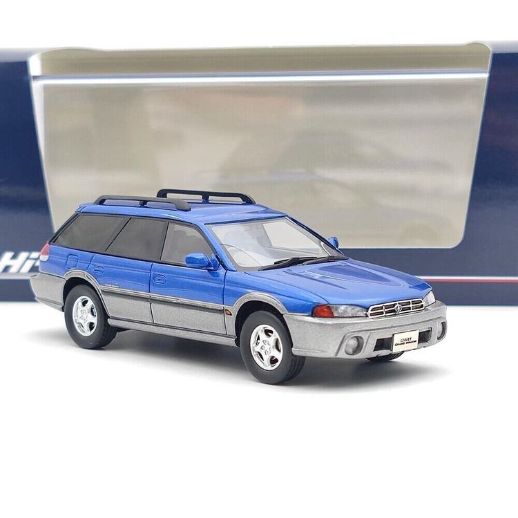 Subaru Outback BG 1996-1999 RHD blau met. / grau met. 1:43 (Neu und ...