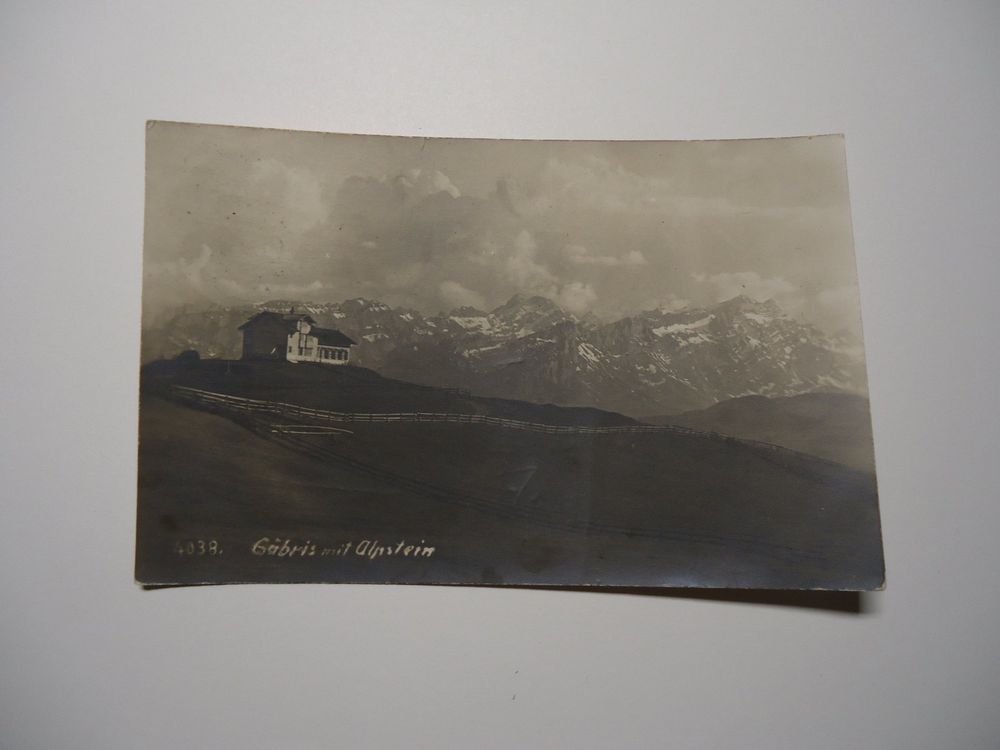 Gäbris mit Alpstein / Stempel Gasthaus Gäbris (Gebraucht) in Balsthal ...