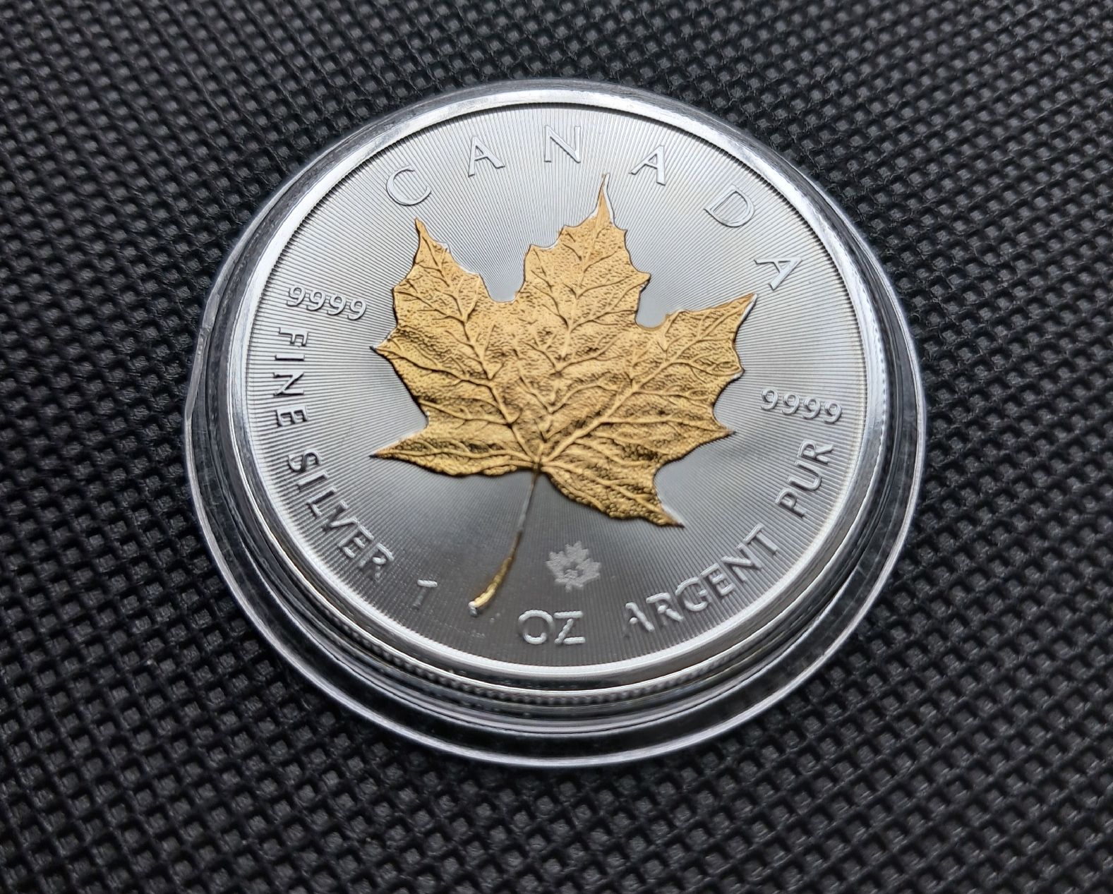 1 OZ Maple Leaf 2025 inkl Goldveredelung (Neu (gemäss Beschreibung)) in ...