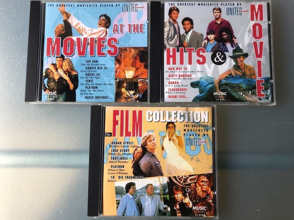 3 CD‘s Movies Hits & Film Collection | Kaufen auf Ricardo