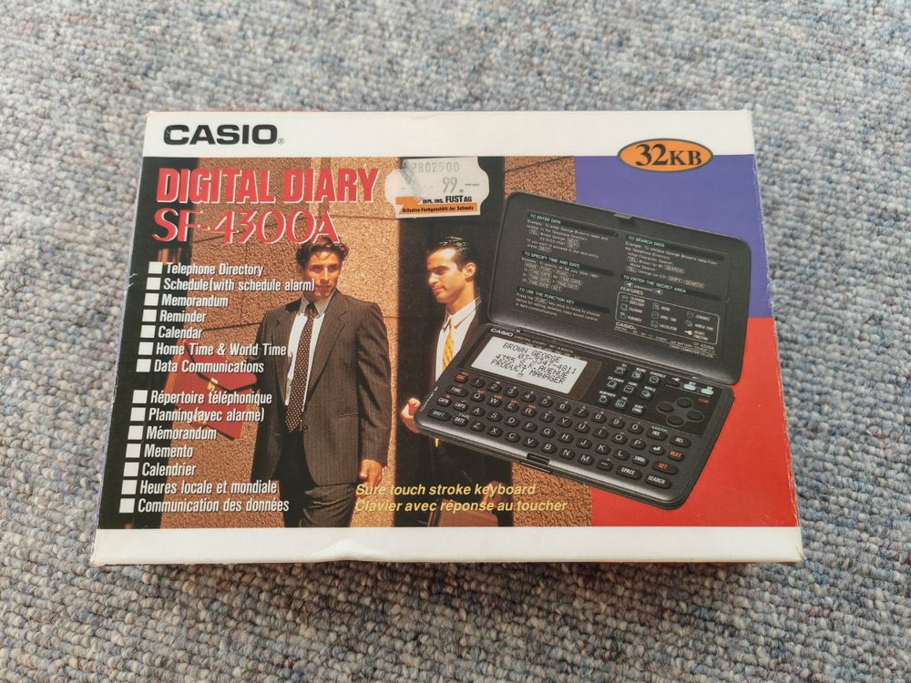 Casio Digital Diary SF-4300A OVP (Gebraucht) in Thun für CHF 10 – mit ...