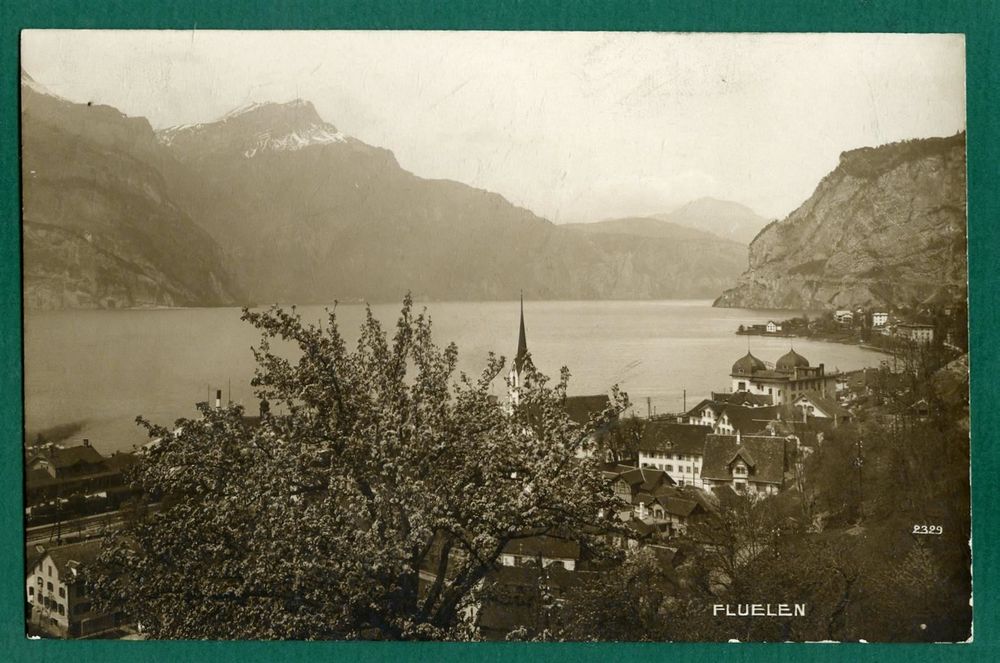 Flüelen am Urnersee, Gesamtansicht (Gebraucht) in Sargans für CHF 1 – mit Lieferung auf Ricardo ...