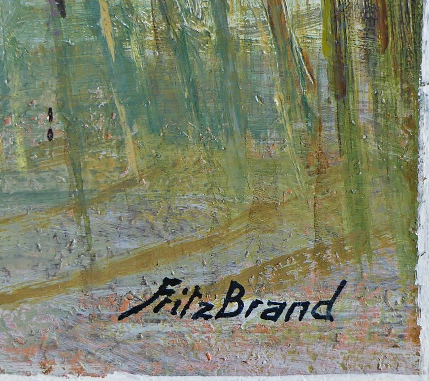 Grosses Ölgemälde von Fritz Brand (1915-1998) (Gebraucht) in für CHF ...