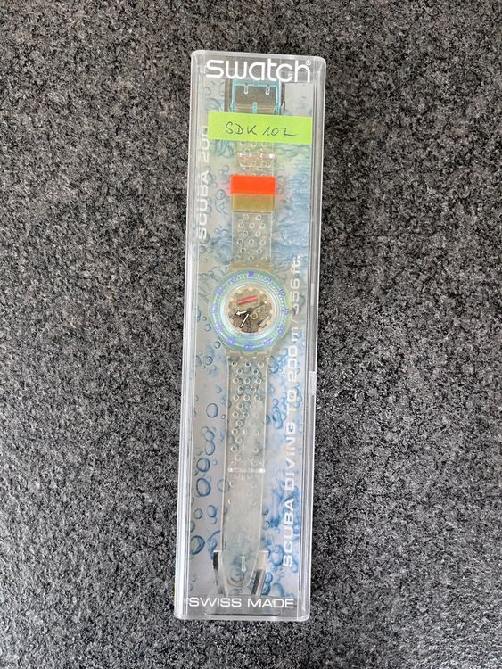 Swatch Armbanduhr SDK107 "BLUE ICE" (Gebraucht) in Allschwil für CHF 20 ...