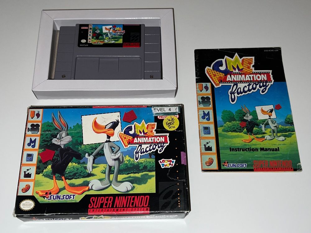SNES Spiel - ACME Animation Factory (OVP) [USA] (Gebraucht) in Zürich ...