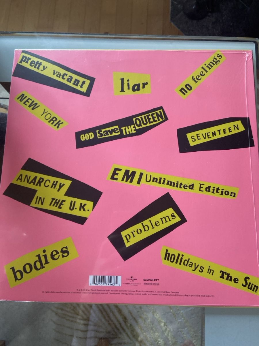 Sex Pistols - Never Mind The Bollocks LP, Neu (Neu und originalverpackt ...