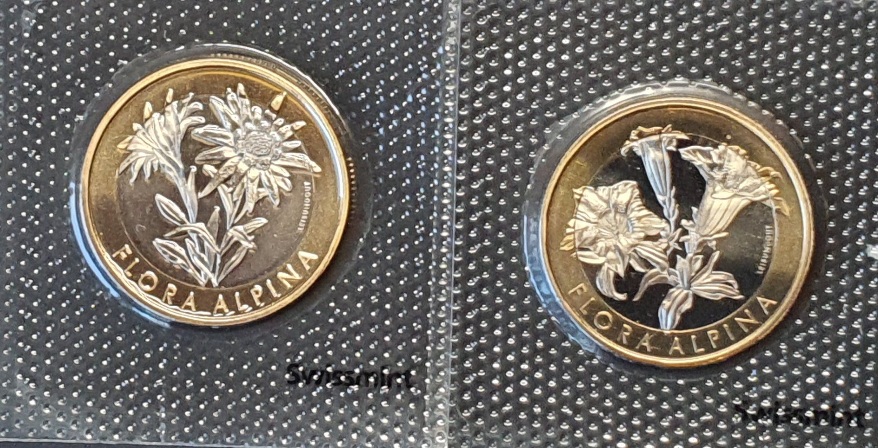 2 Stück 10 Fr. Gedenkmünzen, Bimetall, Stempelglanz (Neu und originalverpackt) in Arni AG für ...