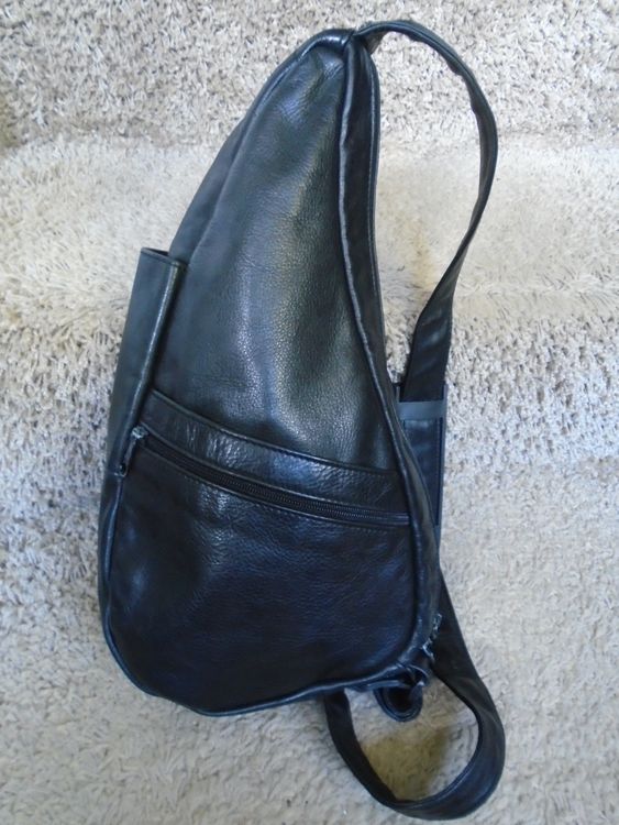 gesunde Umhänge Tasche/ Rucksack Leder AmeriBag | Kaufen auf Ricardo