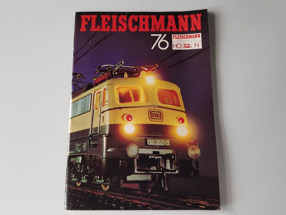 Catalogue Fleischmann 1976, auf deutsch, 83 pages, format A4 (Gebraucht) in Echandens für CHF 2. ...