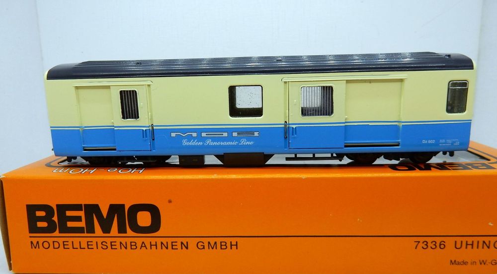 Hom- Bemo - MOB "Golden Panoramic Line" Fourgon Dz 602 - (Gebraucht) in Locarno für CHF 91.6 ...