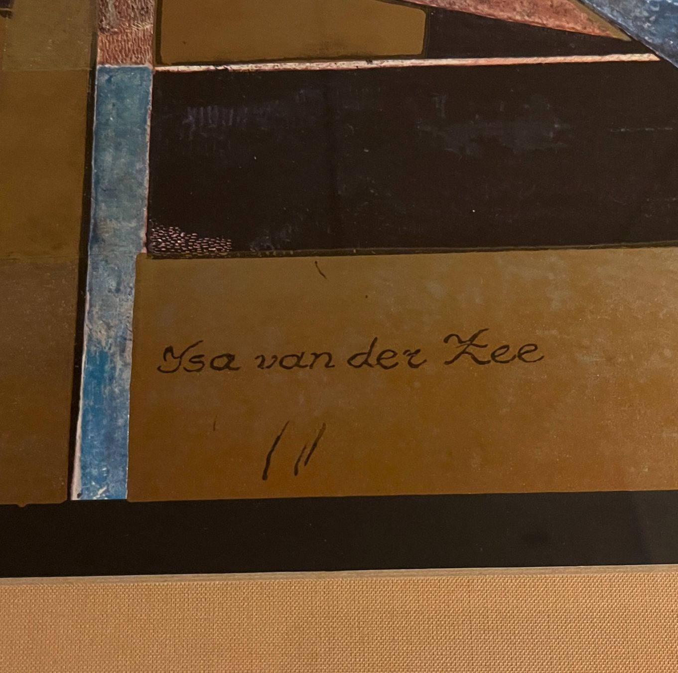 Handsignierte Kunstgrafik von Isa van der Zee (Gebraucht) in Kallnach ...