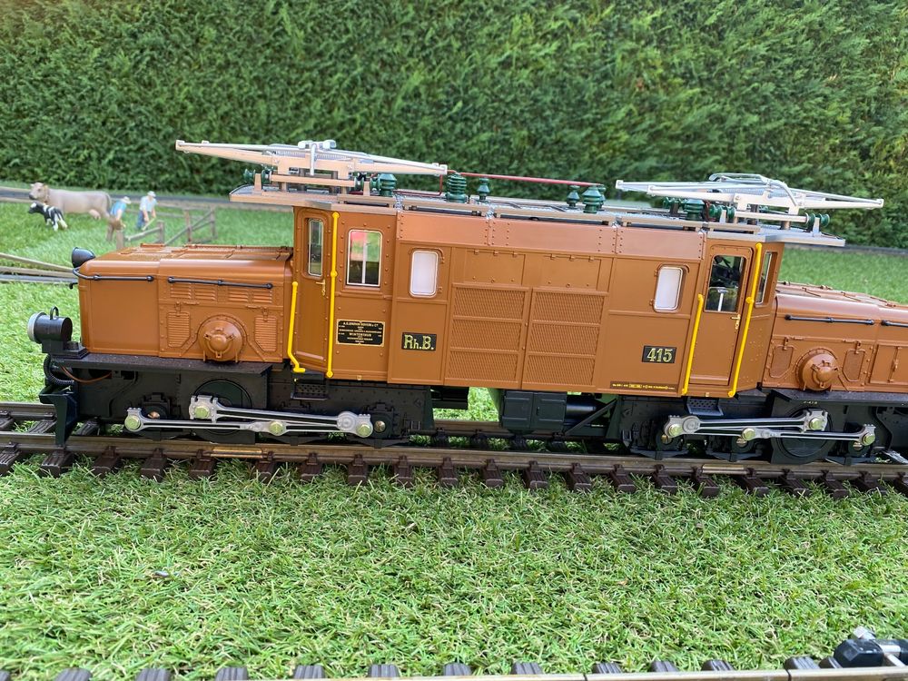 Locomotive Ge6/6 RhB de chez LGB No 23407 avec emballage (D'occasion) à ...