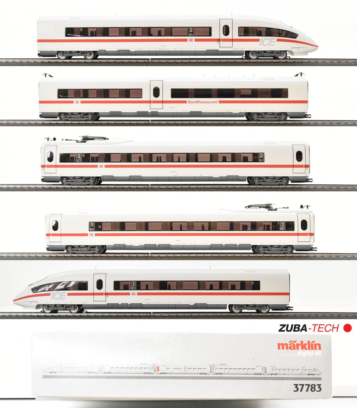 Märklin 37783 Triebzug ICE 3, BR 403 DB AG Analog H0 mit OVP (Gebraucht ...