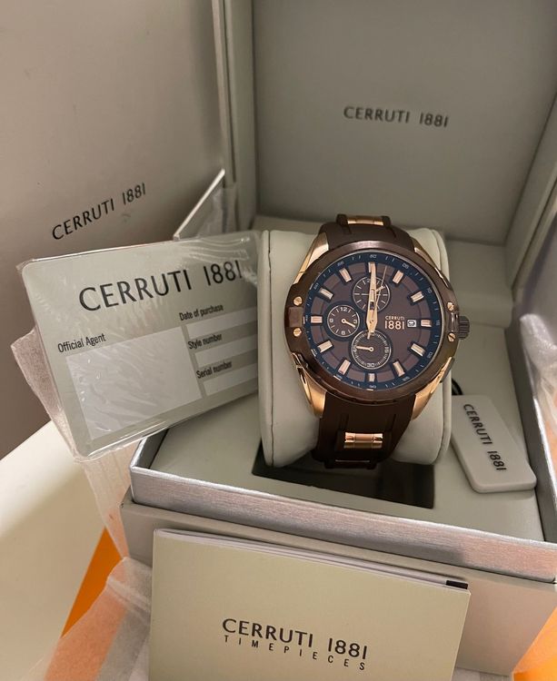 CERRUTI CHRONOGRAPH FULL SET (Neu und originalverpackt) in Goldach für ...