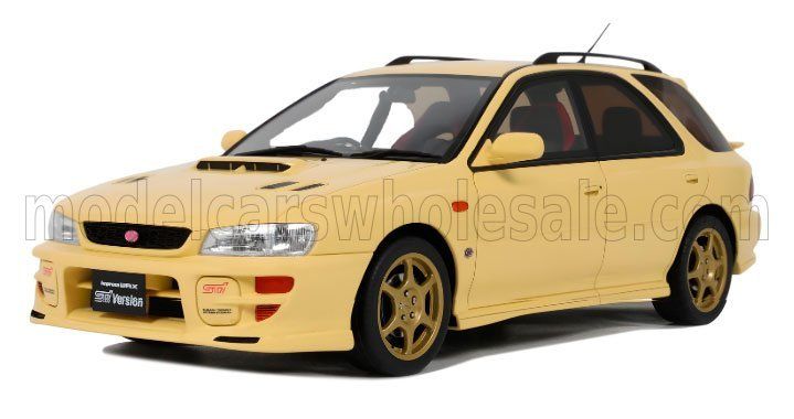 SUBARU IMPREZA VI WRX STi SW SPORT WAGON beige 1/18 OTTO NEU (Neu und ...