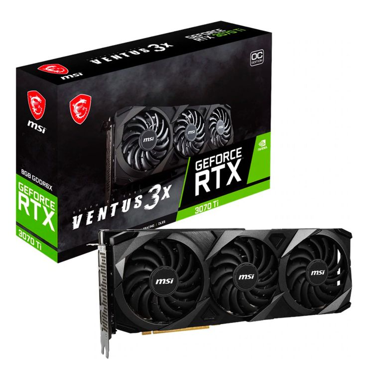 MSI GeForce RTX 3070 Ti VENTUS 3X 8GB (Neu (gemäss Beschreibung)) in ...