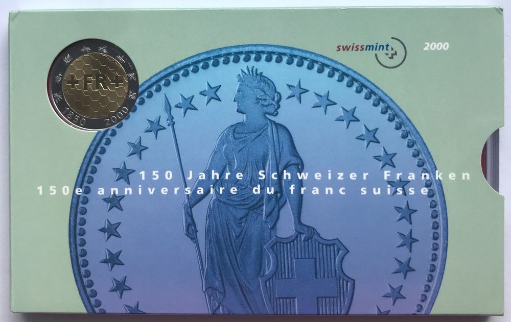 sehr schöner Münzensatz 150 Jahre Schweizer Franken 2000 | Kaufen auf Ricardo