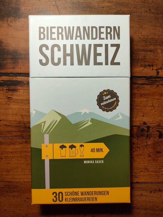 Bierwandern Schweiz, Wandern verbunden mit Bierspezialitäten (Gebraucht) in Leimbach AG für CHF ...