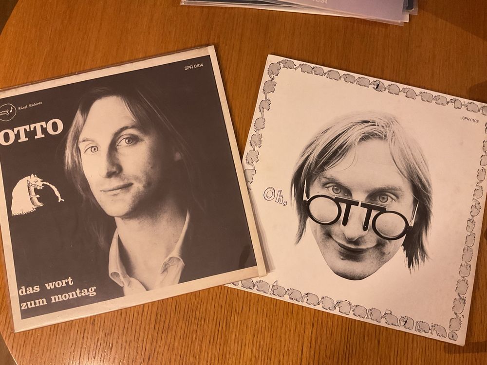 Otto Waalkes Schallplatten "Das Wort zum Montag und Oh Otto (Gebraucht ...