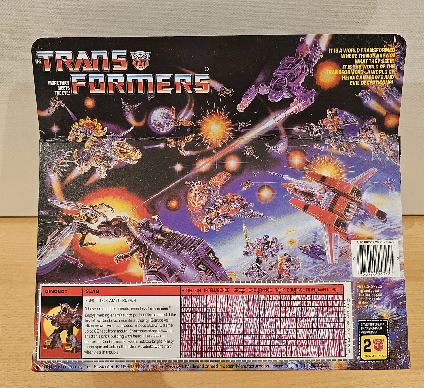 Transformers Dinobot Slag G1 Neu und OVP - KO (Neu und originalverpackt ...