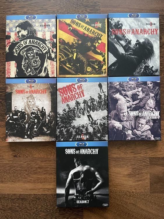 Sons of Anarchy - komplette Serie BluRay (Gebraucht) in Hedingen für CHF 50 – mit Lieferung auf ...