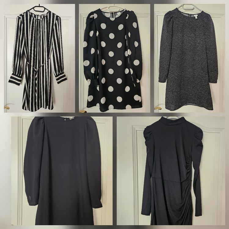 Lot de 5 robes (4x h&m et 1x amisu)- S (D'occasion) à Thônex pour CHF 8.5 – avec livraison ...