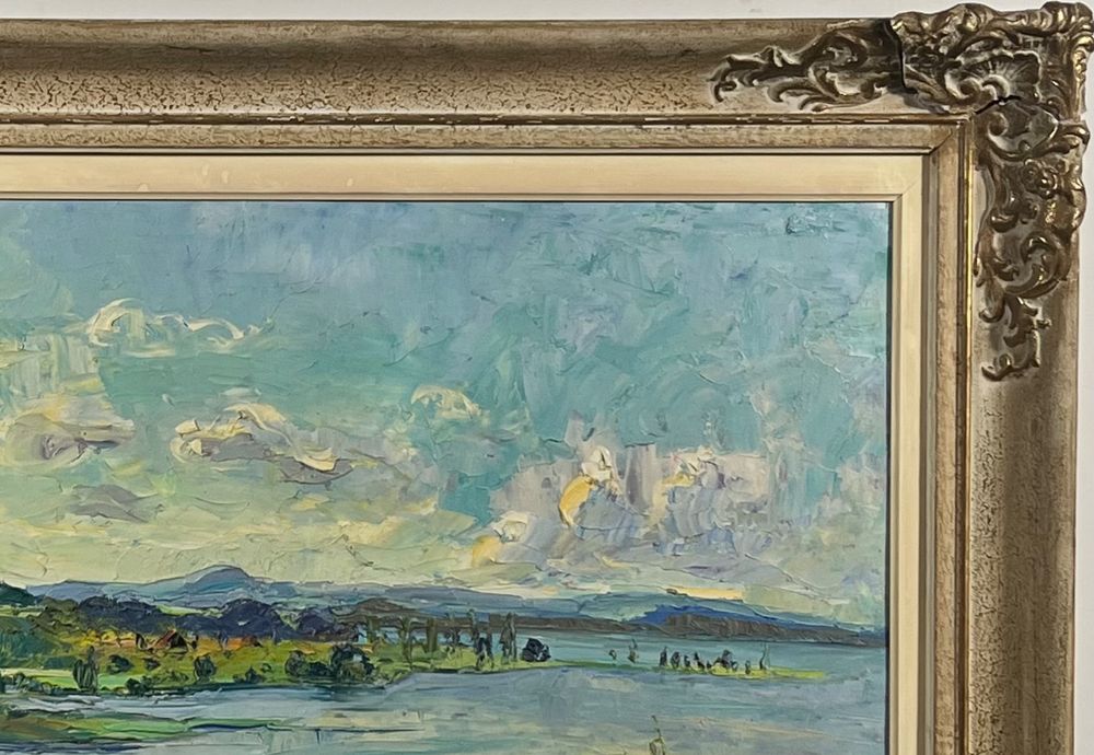 Hans Rudolf Meyer (1913-2012) Landschafts Gemälde | Kaufen auf Ricardo