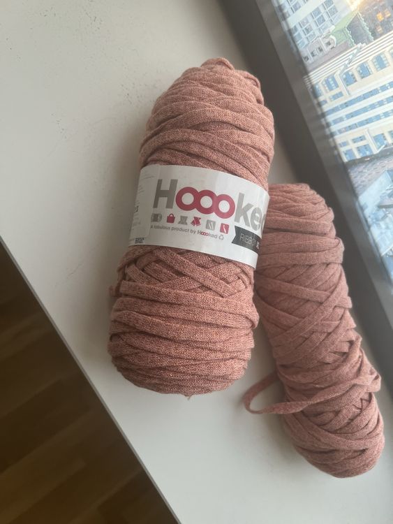 2x Hoooked Zpagetti Garn Rosa - Häkeln Trend DIY | Kaufen auf Ricardo