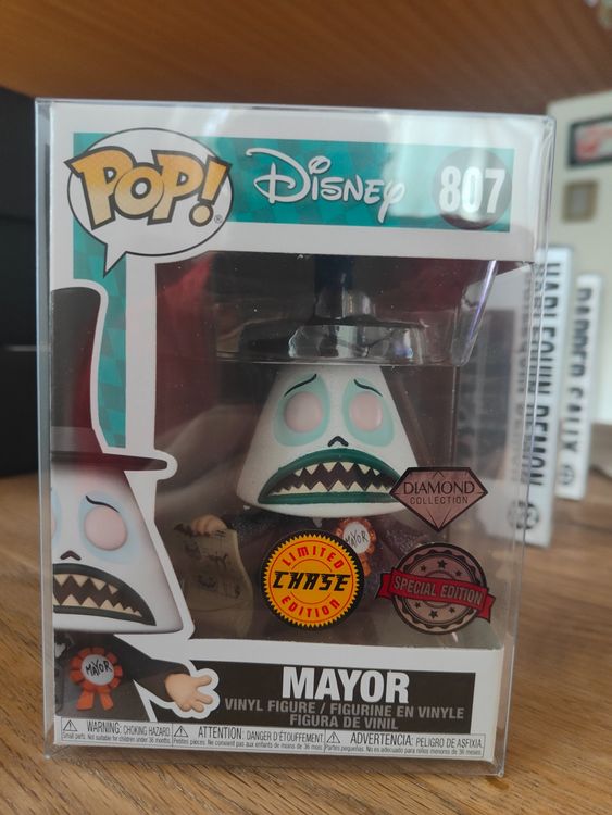 Funko Pop! Disney - Mayor CHASE Diamond - SE #807 (Gebraucht) in Benken ...