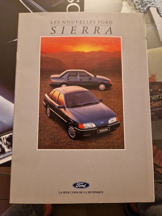 Prospekt Ford Sierra 1987 | Kaufen auf Ricardo