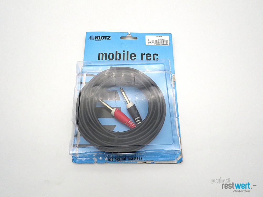 KLOTZ mobile rec, Audiokabel (Neu (gemäss Beschreibung)) in Winterthur ...